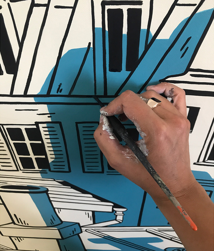 Céleste – Murals & Illustrations